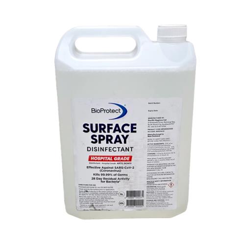 BIOPROTECT BIO-ACTIVE SURFACE SPRAY DISINFECTANT 5L | JASCO DIST