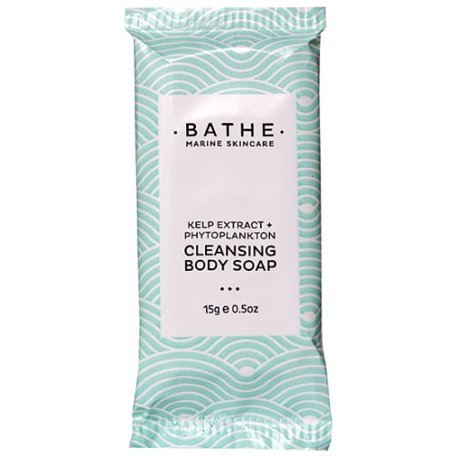 BATHE MARINE SOAP WRAPPED 15g 500ctn | JASCO DIST