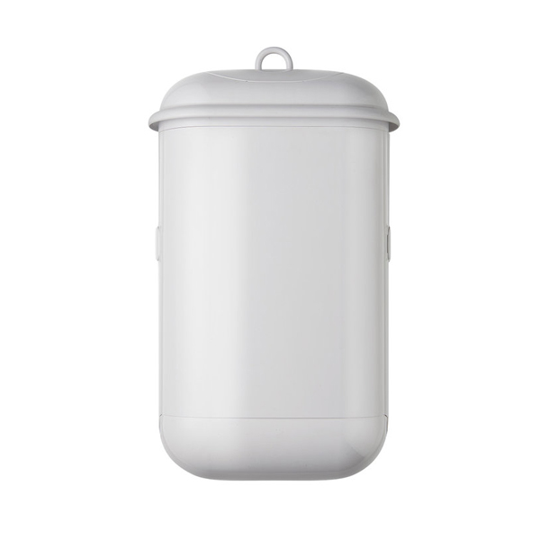 POD PETITE MANUAL SANITARY BIN WHITE | JASCO DIST