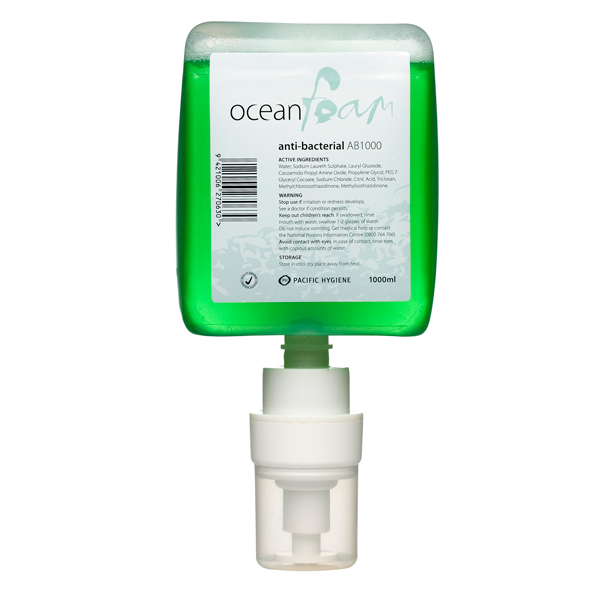 PH OCEAN FOAM SOAP ANTI BACTERIAL REFILL 1Ltr | JASCO DIST