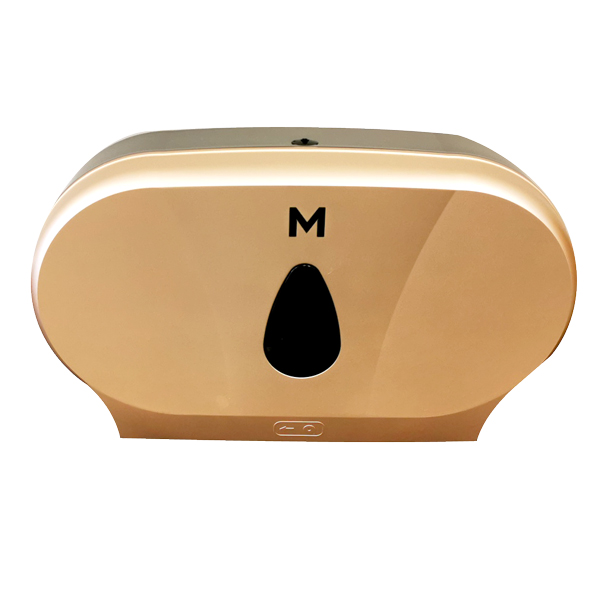 M-SERIES DOUBLE JUMBO TOILET ROLL DISPENSER GOLD | JASCO DIST