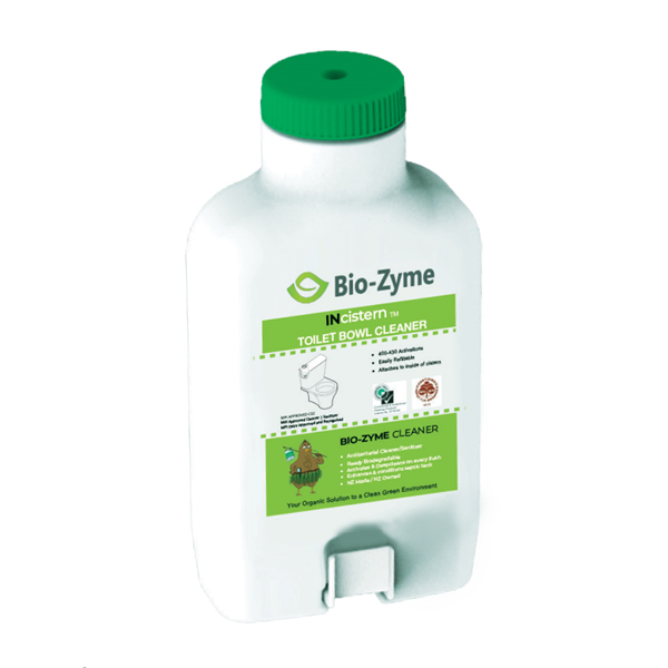 BIOZYME IN-CISTERN ENZYMATED TOILET BOWL CLEANER 400ml | JASCO DIST