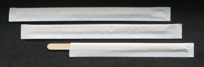 WRAPPED WOODEN TEA COFFEE STIRRERS 1000pk | JASCO DIST